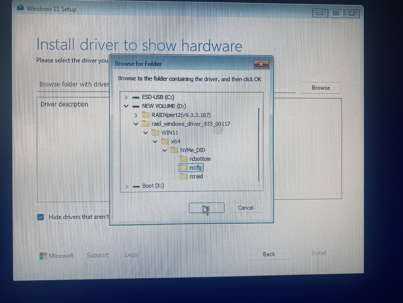 Installing Windows 11 onto RAID M.2 / NVME for B850+ AMD Chipsets AKA ...